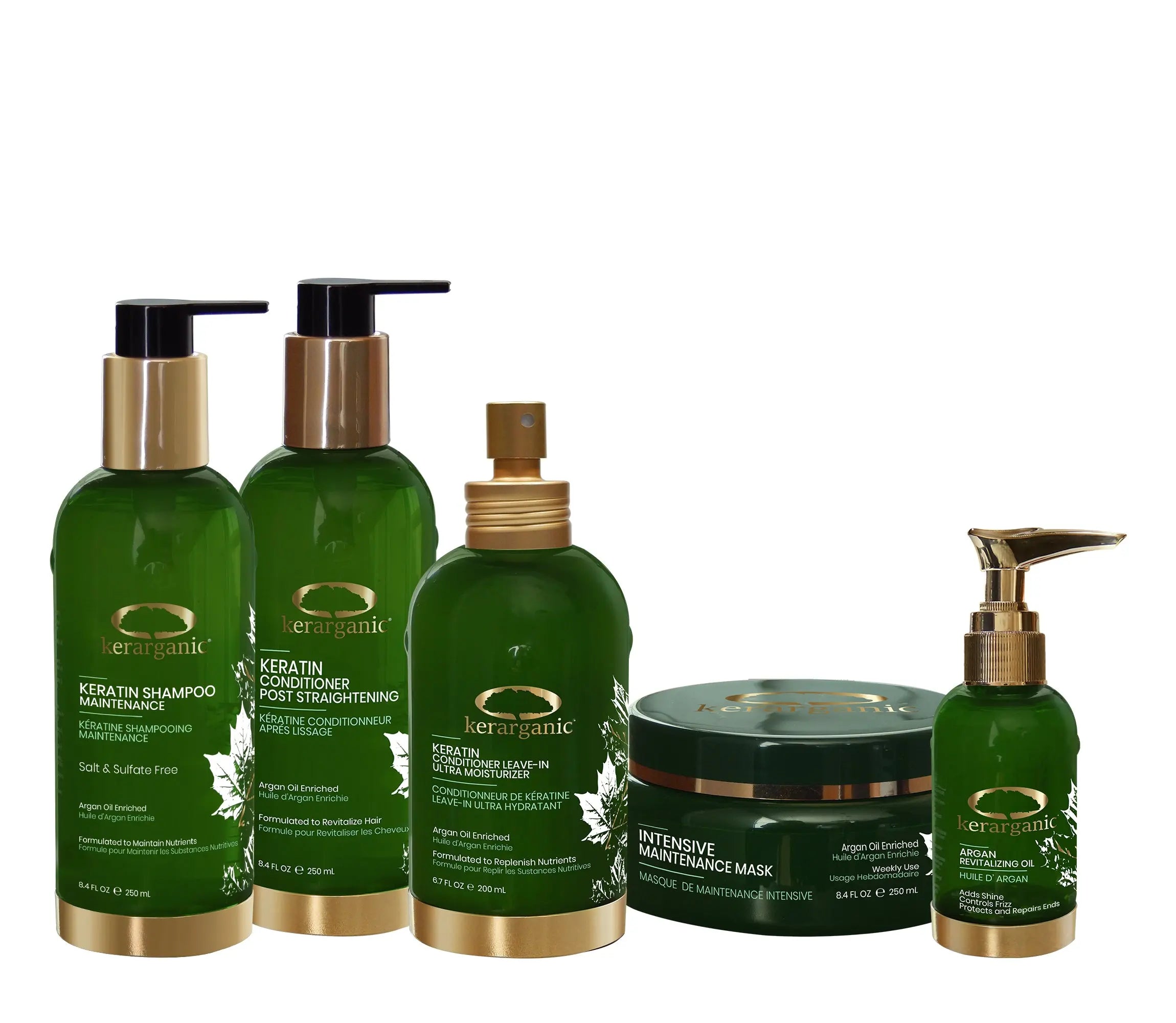 ORGANIC PREMIUM HOME CARE- PRODUCTS FOR STRAIGHTENED HAIR KIT ...